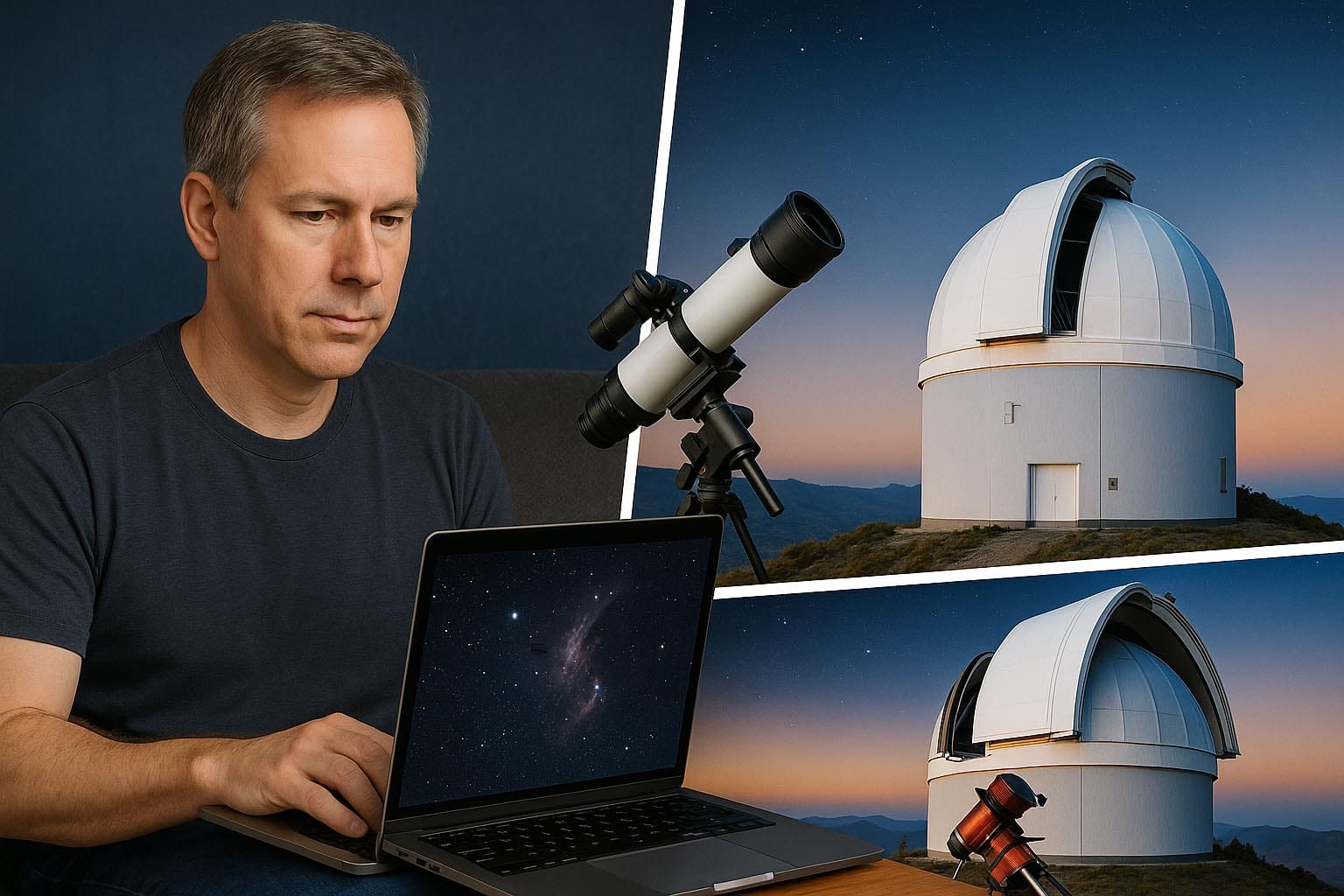 Remote Astrophotography from Anywhere with Telescope Live